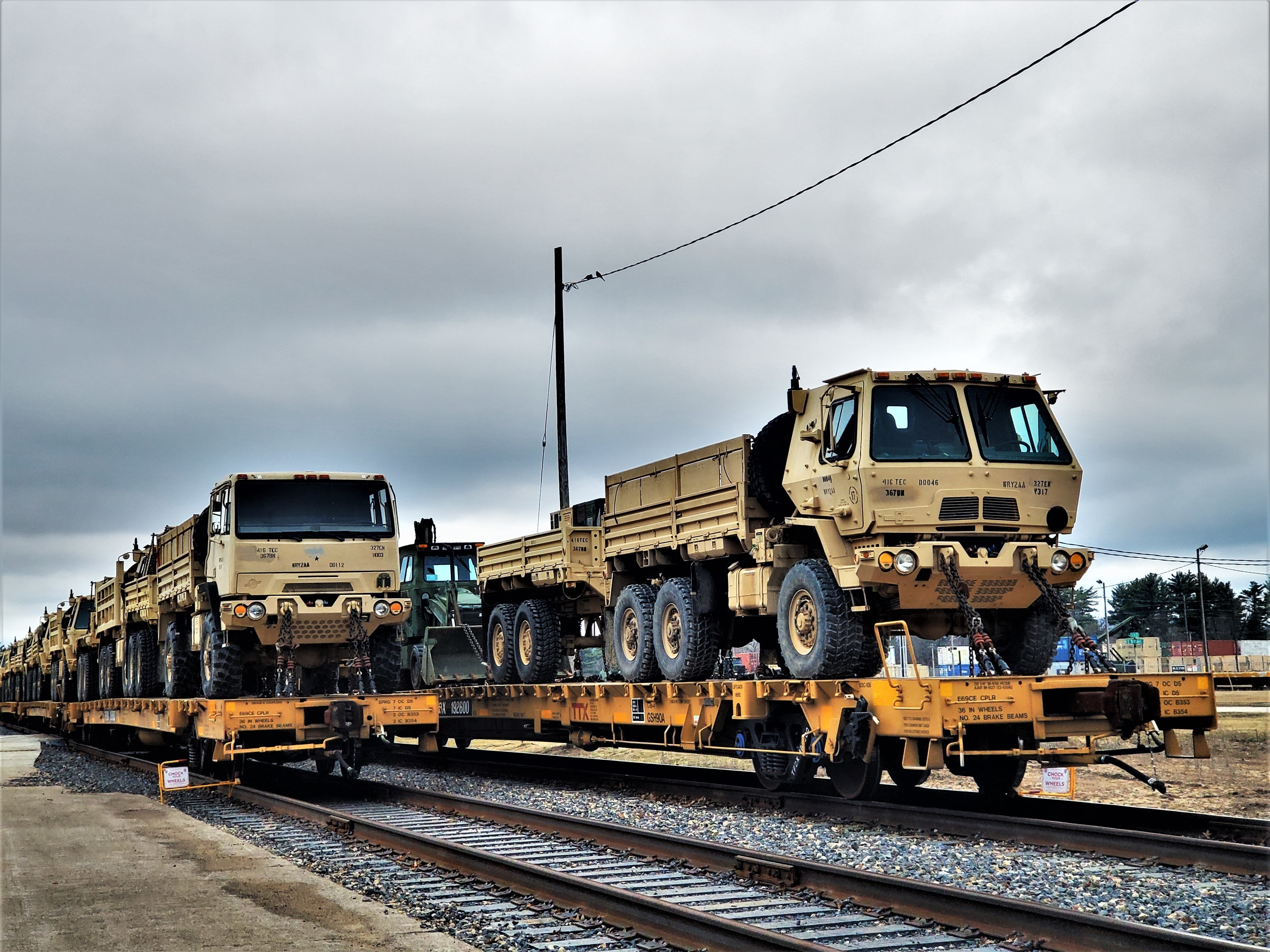 Photo Essay: Fort McCoy supports rail movement for deploying Reserve ...