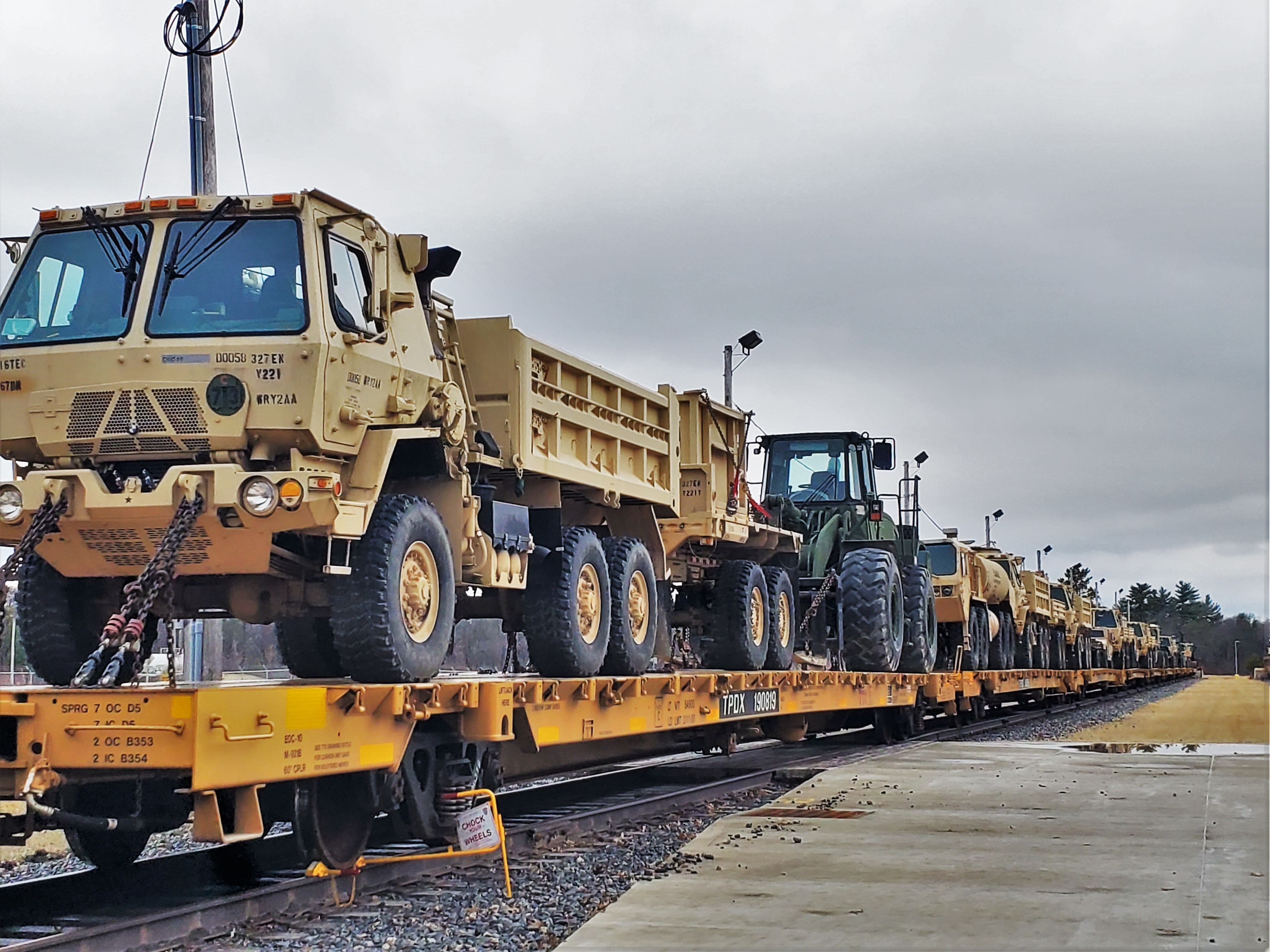 Photo Essay: Fort McCoy supports rail movement for deploying Reserve ...