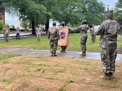 419th CSB cases colors for deployment | Article | The United States Army