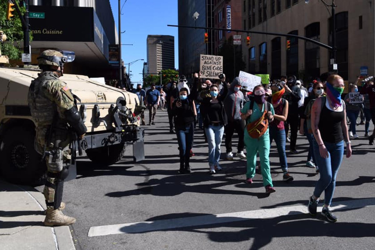 Ohio Army Guard assists during unrest in Cleveland, Columbus | Article ...