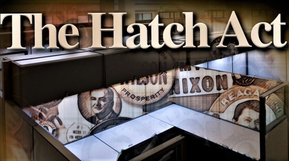 Hatch Act restricts political activities, even while teleworking ...