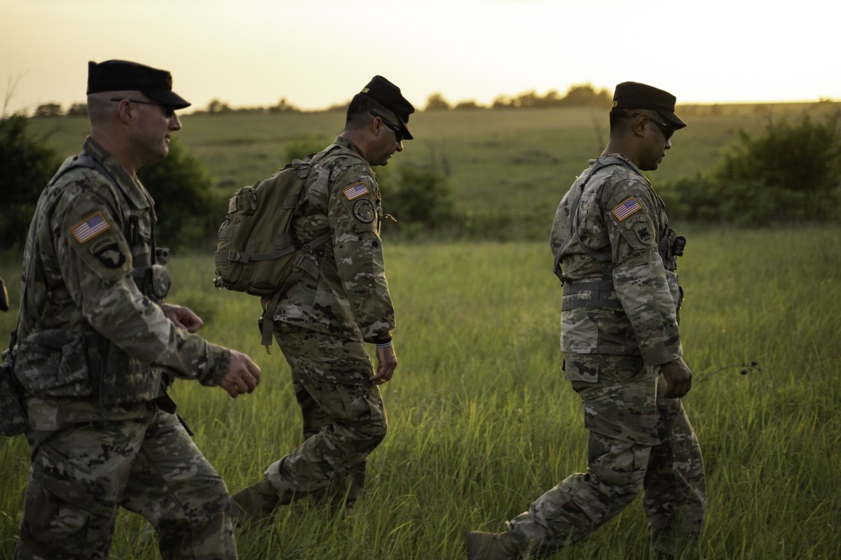 Officer candidates conduct situational training exercise | Article ...