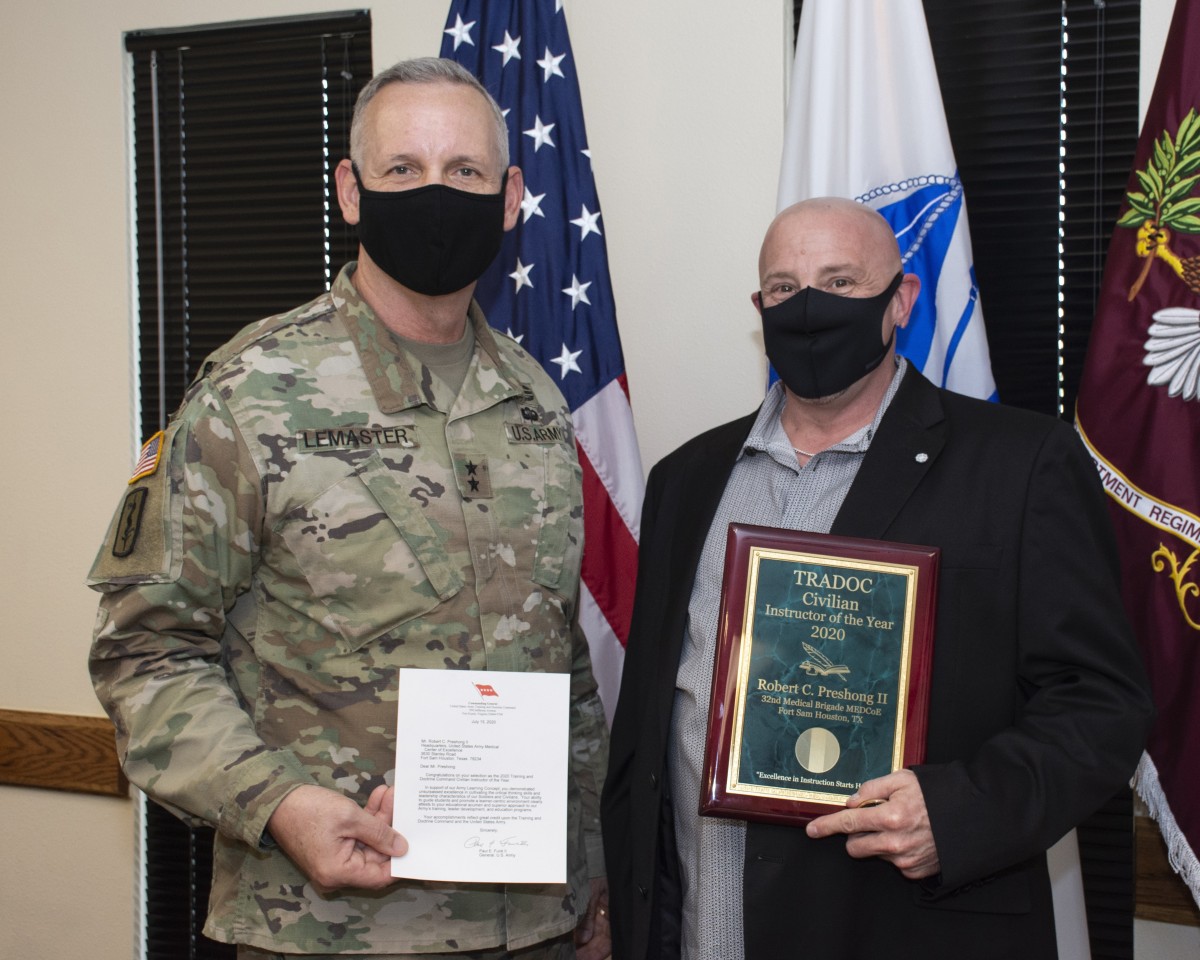 MEDCoE employee selected as TRADOC Civilian Instructor of the Year ...