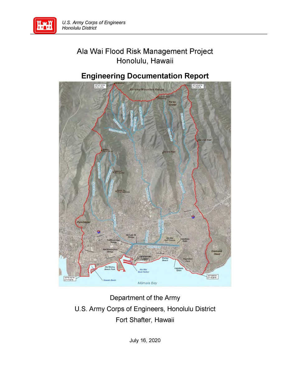 New recommended system for Ala Wai project evaluated in technical ...