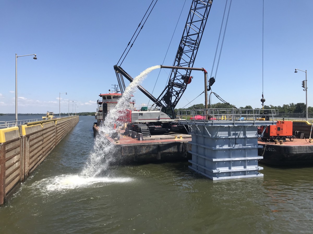 David D. Terry L&D Cofferbox Installation | Article | The United States ...