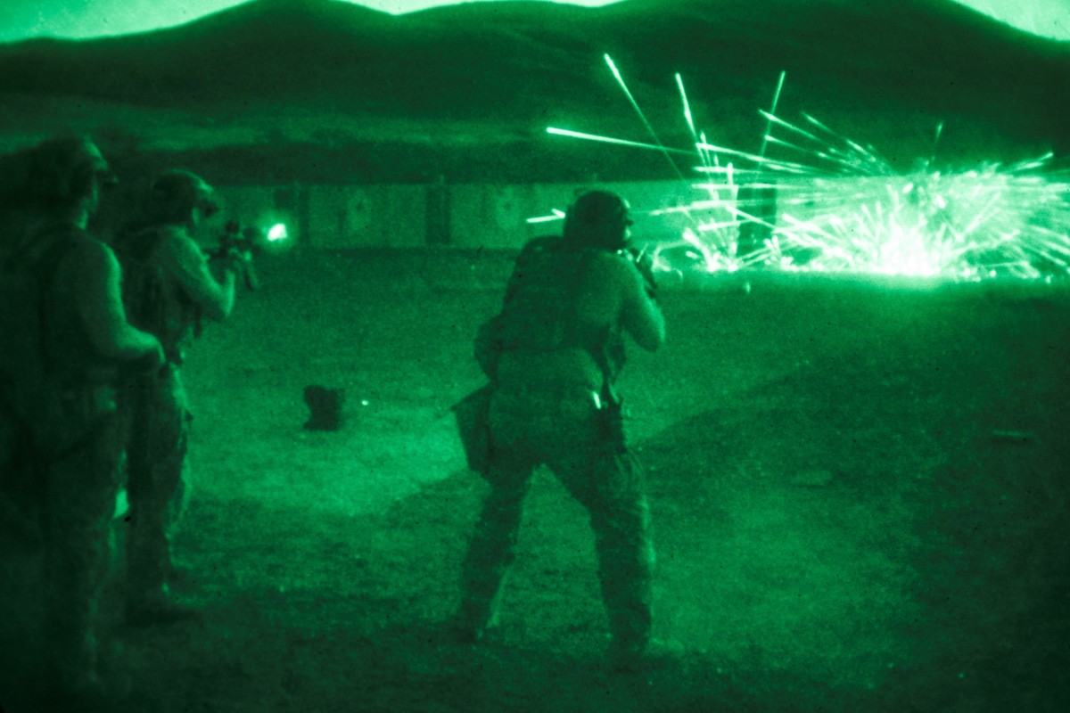 1st SFG (A) Soldiers conduct night-fire training | Article | The United ...