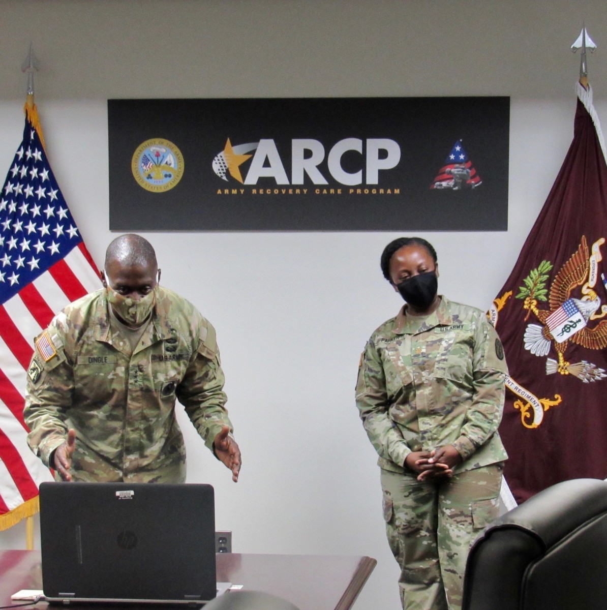 Army Surgeon General coins two ARCP Soldiers for COVID-19 support ...