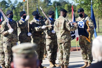 V Corps’ Headquarters and Headquarters Battalion unfurls colors at Fort ...