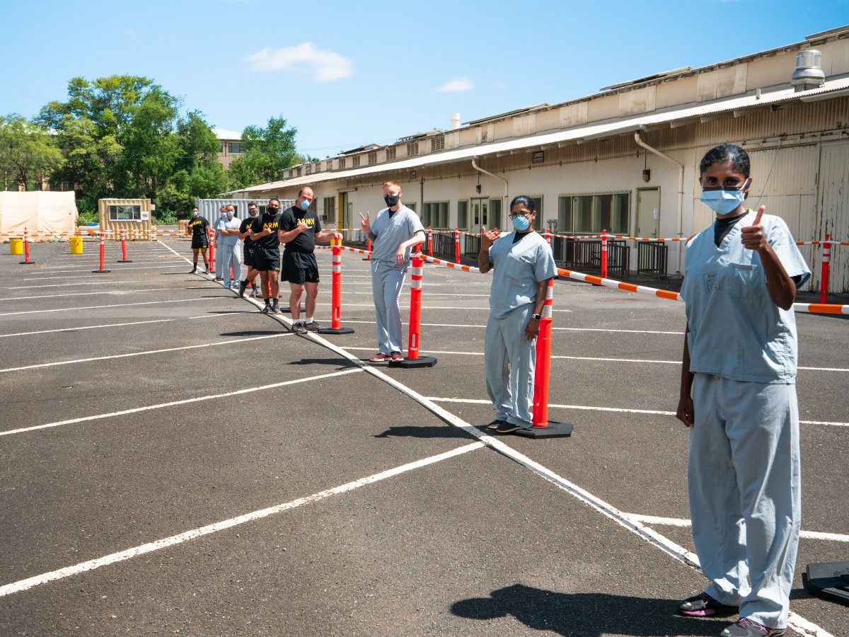 Tripler team continues to provide drive-thru testing for COVID-19 ...