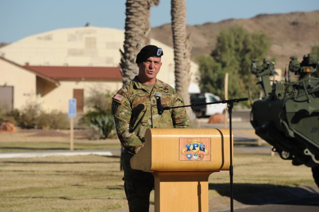 New U.S. Army Yuma Proving Ground Command Sgt. Maj. ready to lead ...