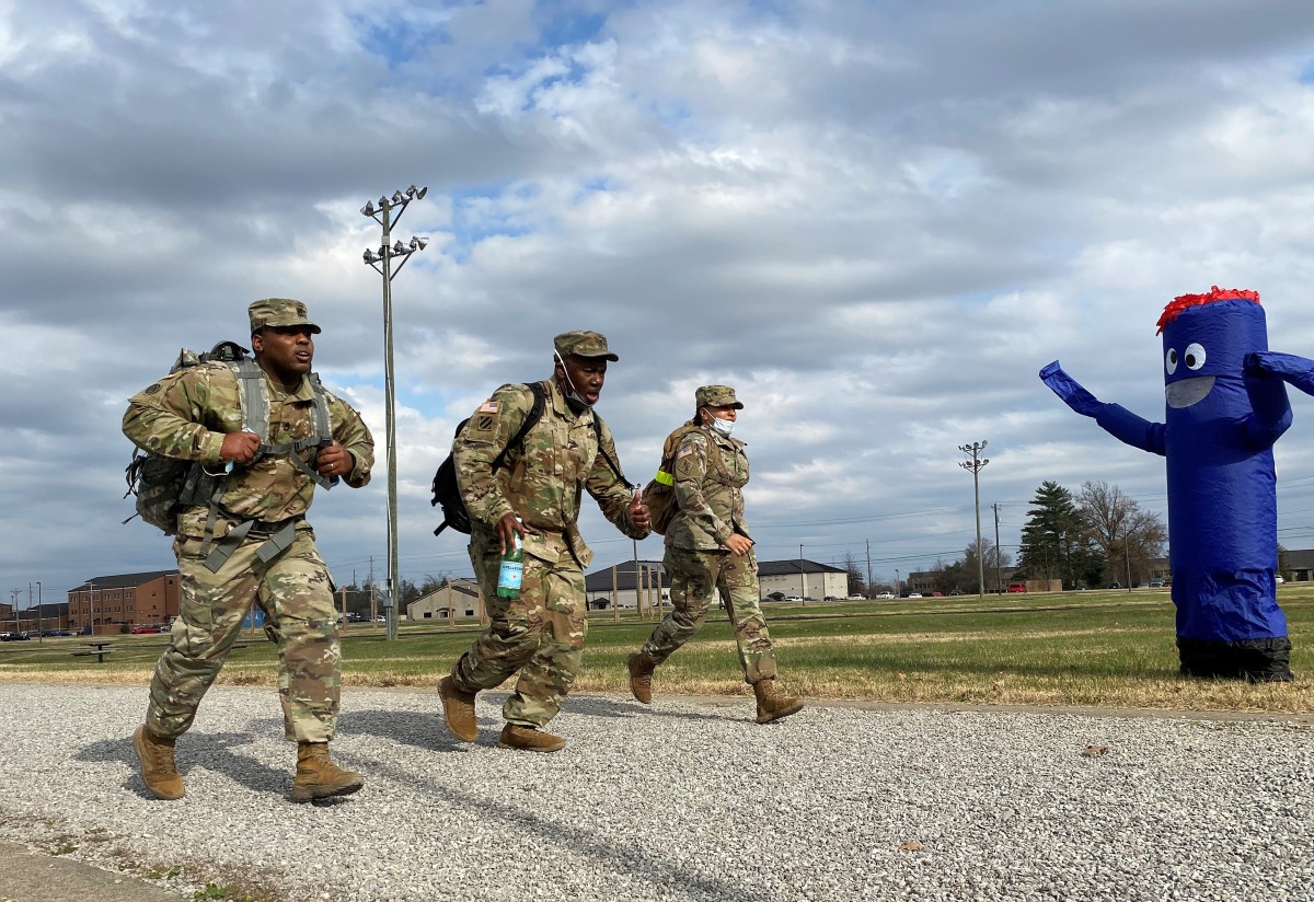 83rd USARRTC ‘gives back’ at 2nd annual ruck march food drive | Article ...