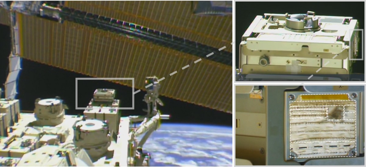 Army-funded smart fabric collects space dust on International Space ...