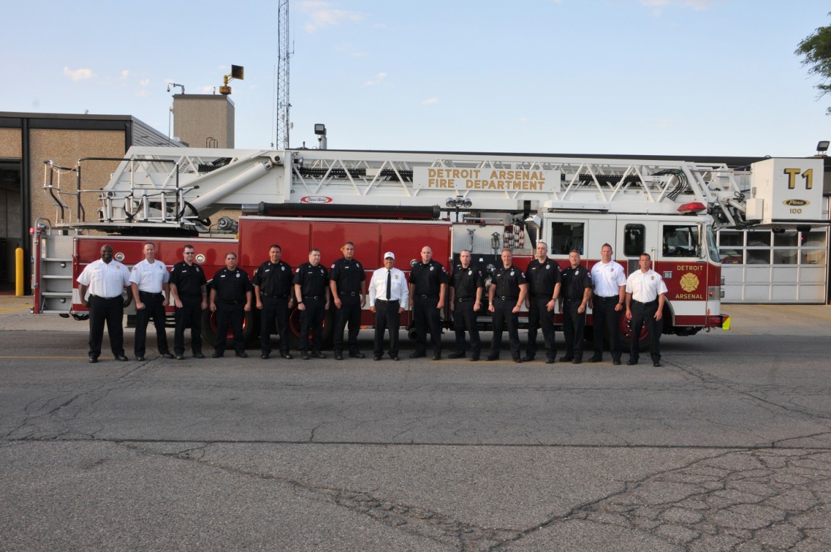 The Detroit Arsenal Fire Department Awarded International Accredited ...