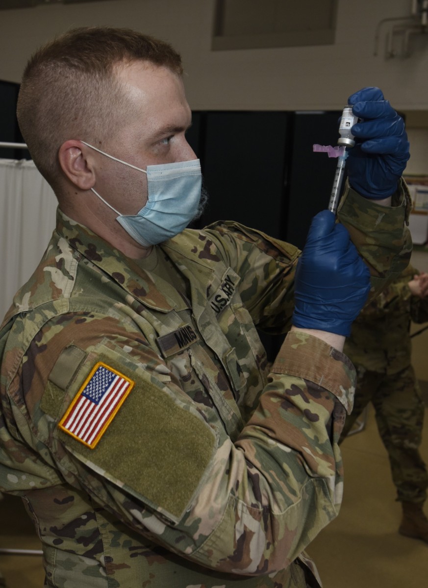Vermont National Guard rolls out 1st doses of COVID vaccine | Article ...