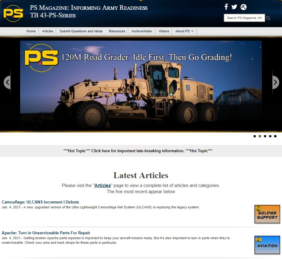 PS Magazine Wants Your Readiness Tips and Ideas | Article | The United ...