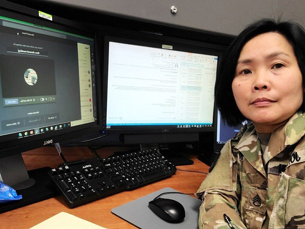 902nd CBN Soldiers leverage virtual platform to award contract ...