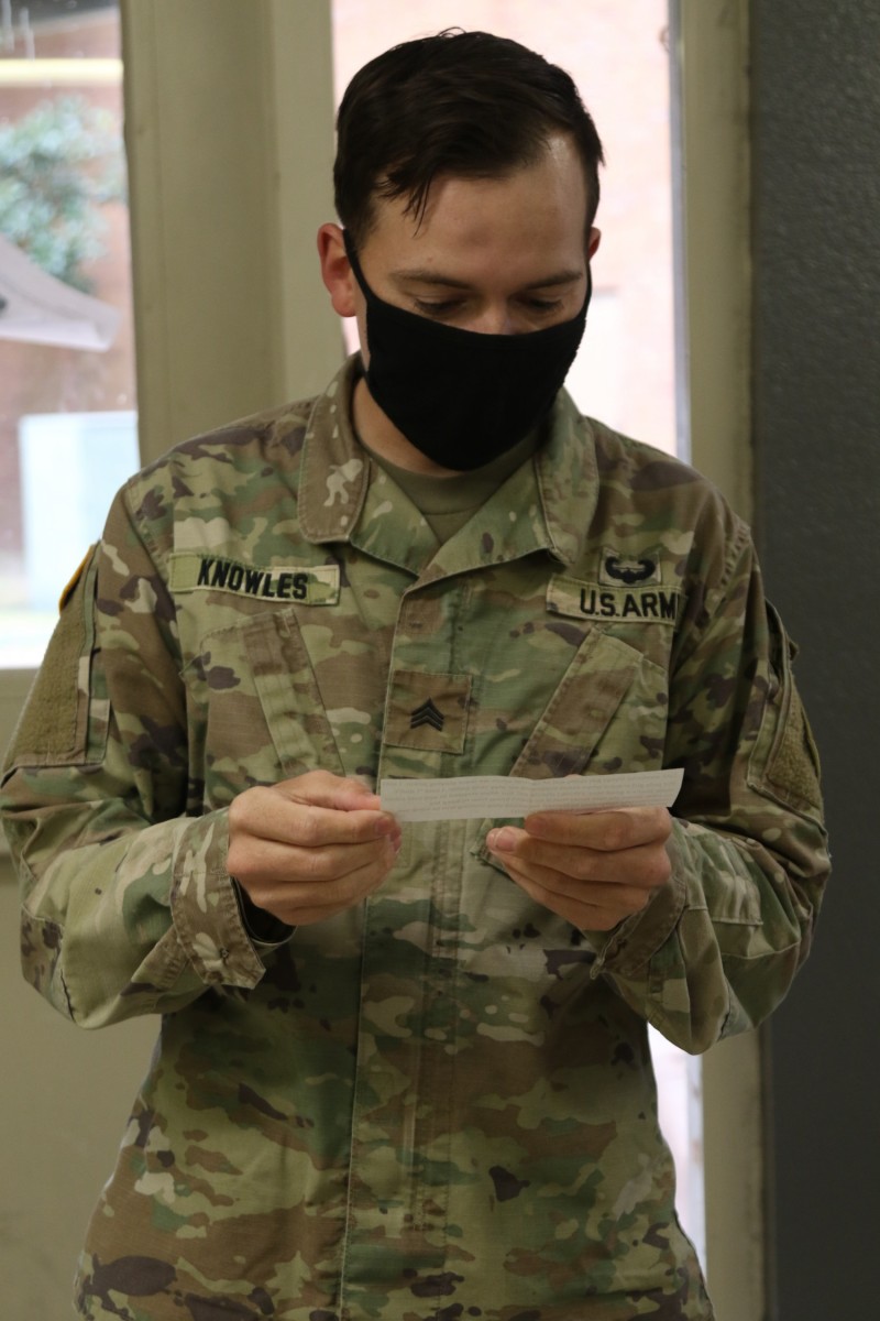 Soldiers of The 293rd Military Police Company Conduct SHARP Training ...