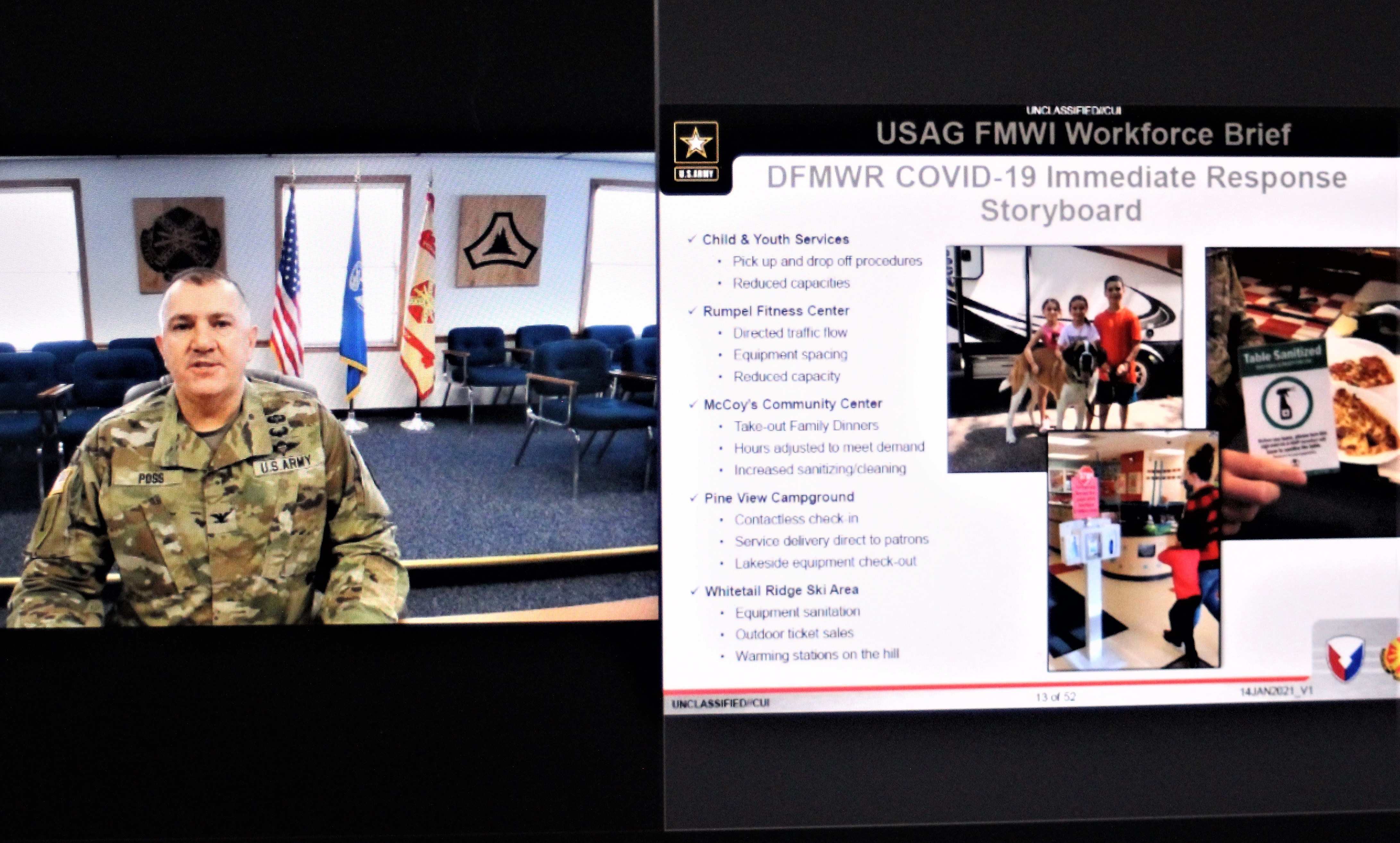 Workforce briefing: COVID-19 shaped 2020; Fort McCoy workforce proved ... Workforce briefing: COVID-19 shaped 2020; Fort McCoy workforce proved ...