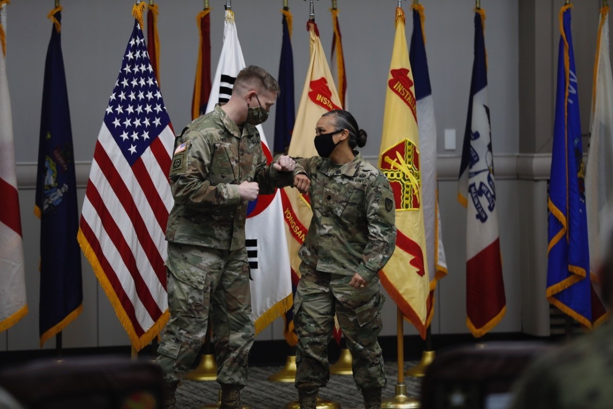 Camp Casey bids farewell Lt. Col. Jo Buack relinquishes command after ...