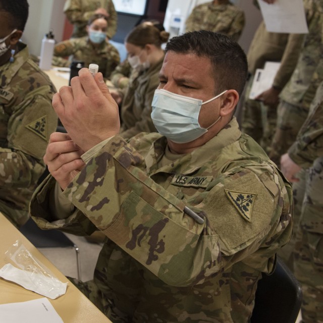 Connecticut Guard medics attend vaccination training | Article | The ...