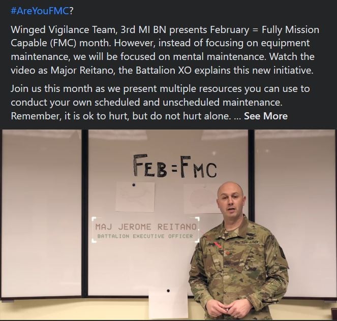 3rd MI Battalion Highlights Ways to Keep their Soldiers FMC | Article ...