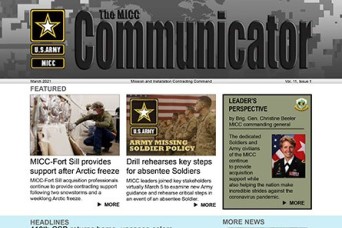 U.S. Army Mission and Installation Contracting Command | MIC