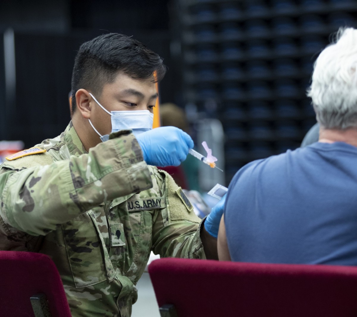 Oklahoma National Guard assists with COVID-19 vaccinations | Article ...