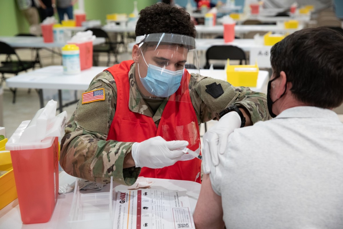 National Guard tops 6 million people vaccinated | Article | The United ...