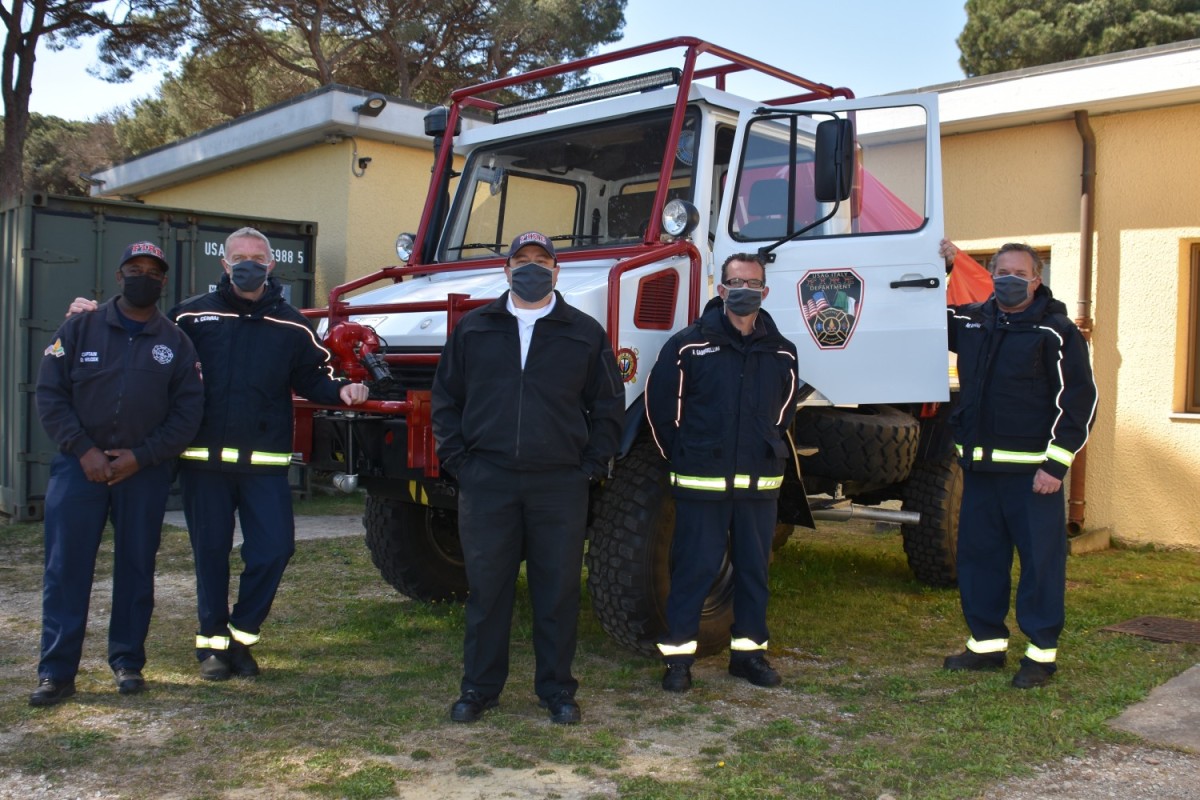 Public works truck reborn to fight Camp Darby fires | Article | The ...