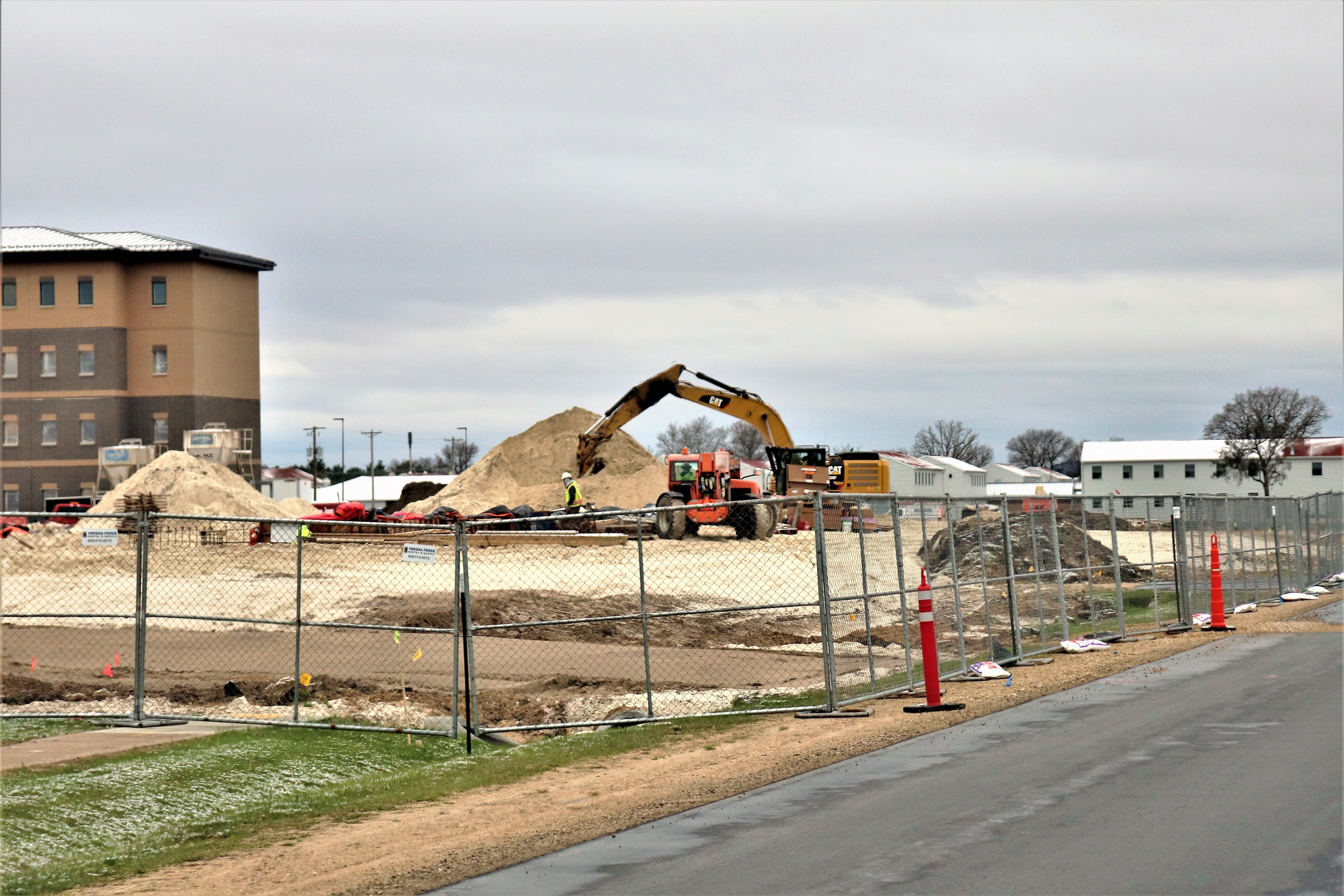 Second modern-era barracks construction project continues at Fort McCoy ...