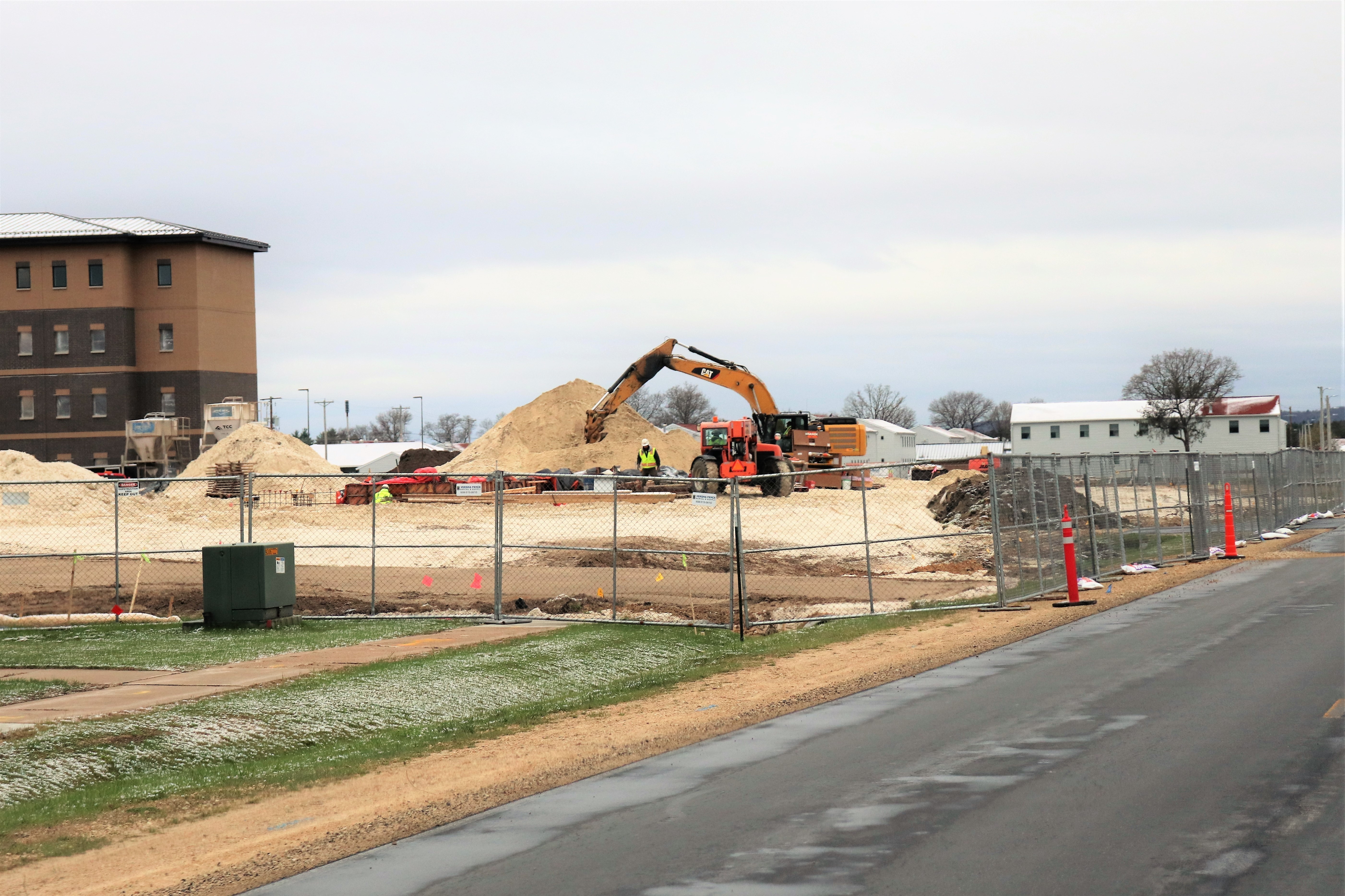 Second modern-era barracks construction project continues at Fort McCoy ...