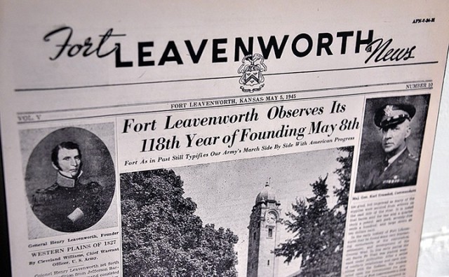 Fort Leavenworth newspapers focus of museum exhibit | Article | The ...