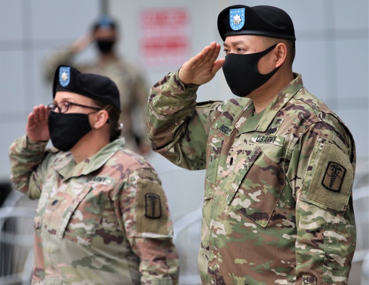 502nd Field Hospital "Silver Dragons" Change Leadership | Article | The ...