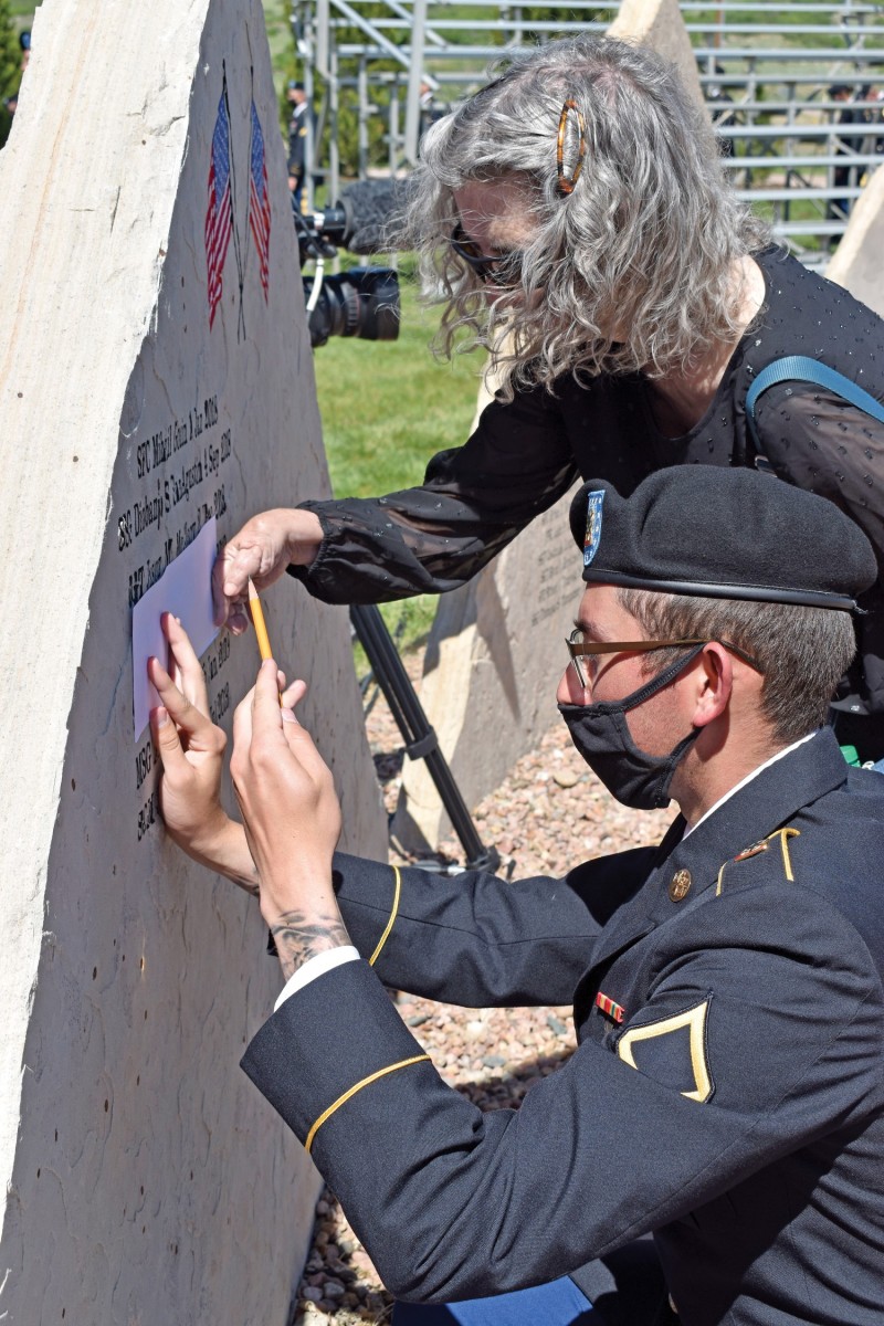 Mountain Post Warrior Memorial: 2 names added to memorial | Article ...