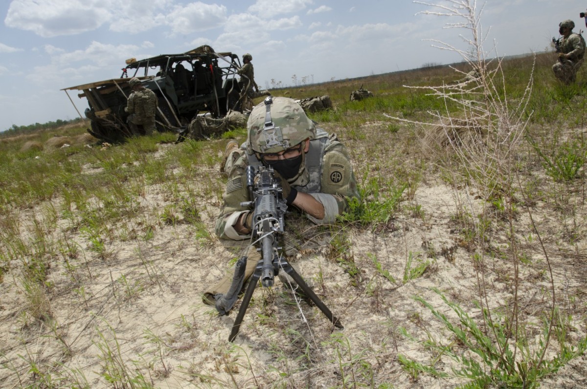 82nd Airborne Soldiers airdrop test new Infantry Squad Vehicle at Ft ...