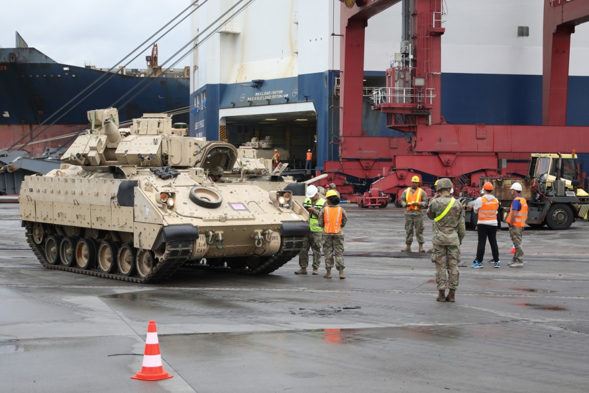 1st ABCT, 1 ID arrives for Atlantic Resolve | Article | The United ...