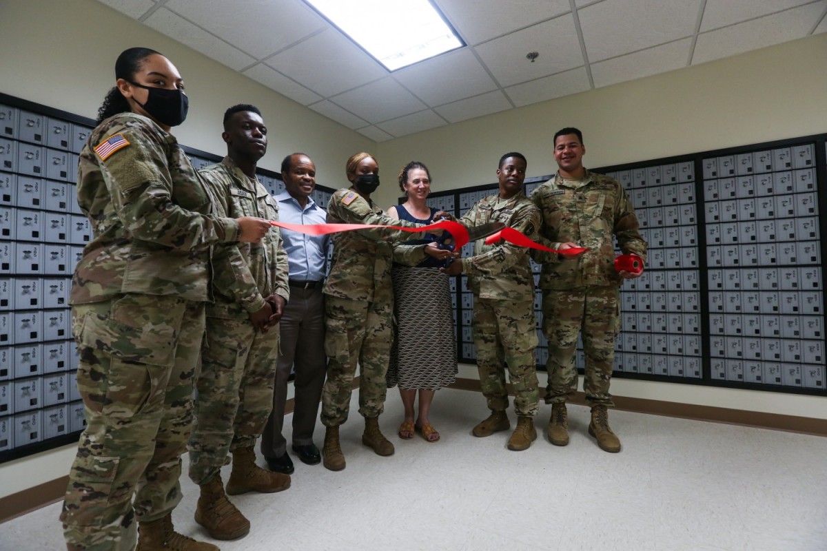 Ribbon cut for joint base community mailroom | Article | The United ...