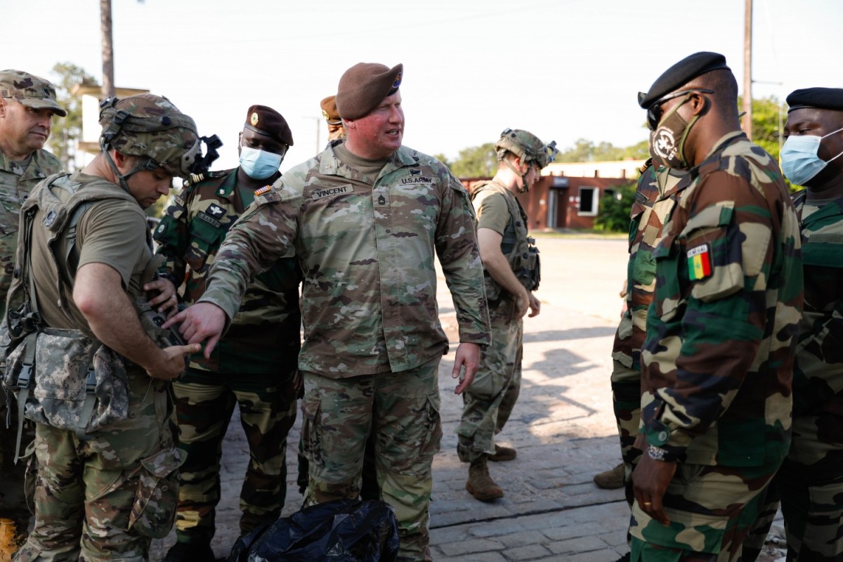 Senegal soldiers observe JRTC training in Louisiana | Article | The ...