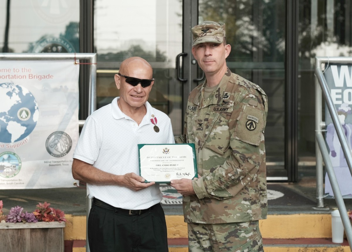 Soldier for life: Former paratrooper recognized for civilian service ...