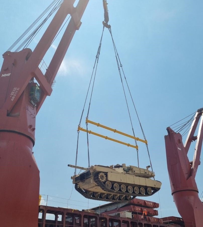 Army logisticians move armored power across Europe for Atlantic Resolve ...