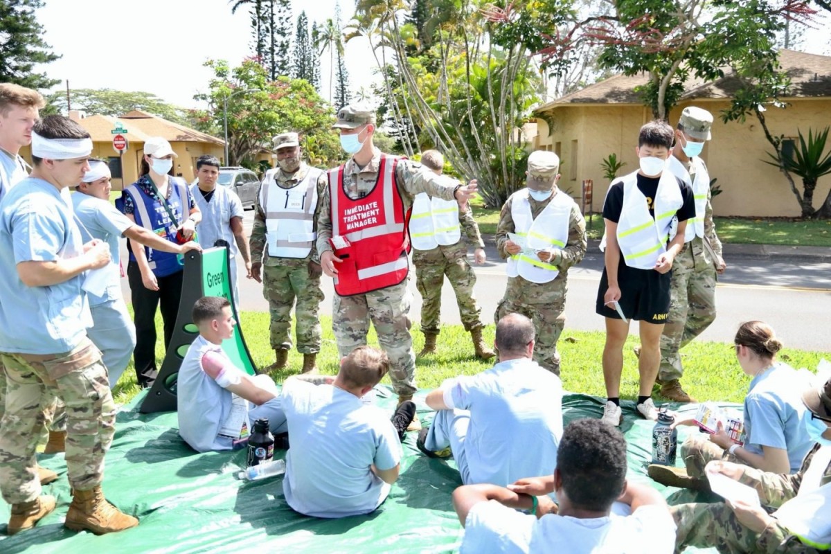 Full-scale exercise tests emergency capabilities of U.S. Army Garrison ...