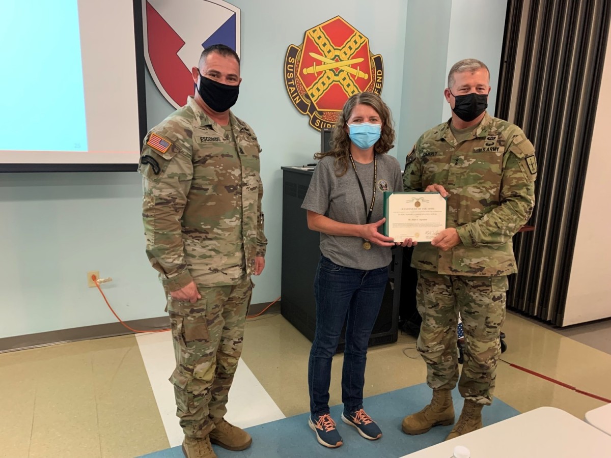 DoS leader recognized by Task Force Eagle command team | Article | The ...