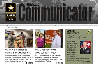U.S. Army Mission and Installation Contracting Command | MIC