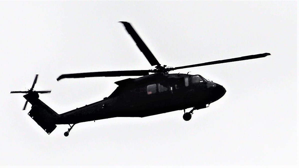 Chopper Helicopter Black