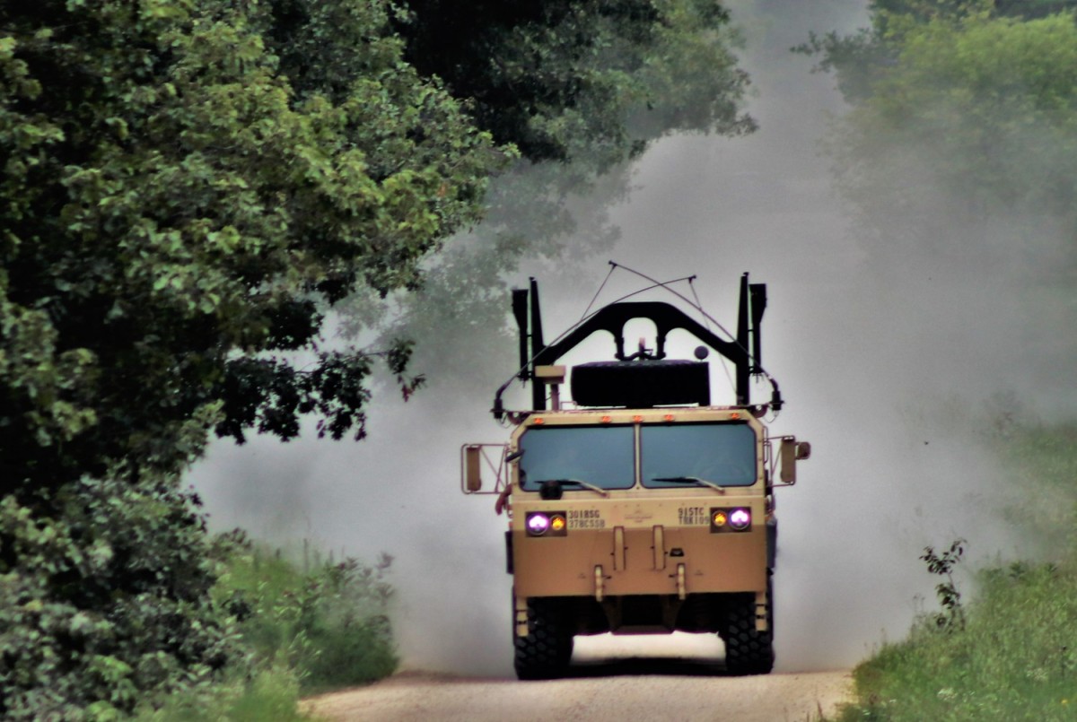 Photo Essay: Pershing Strike '21 training operations at Fort McCoy ...