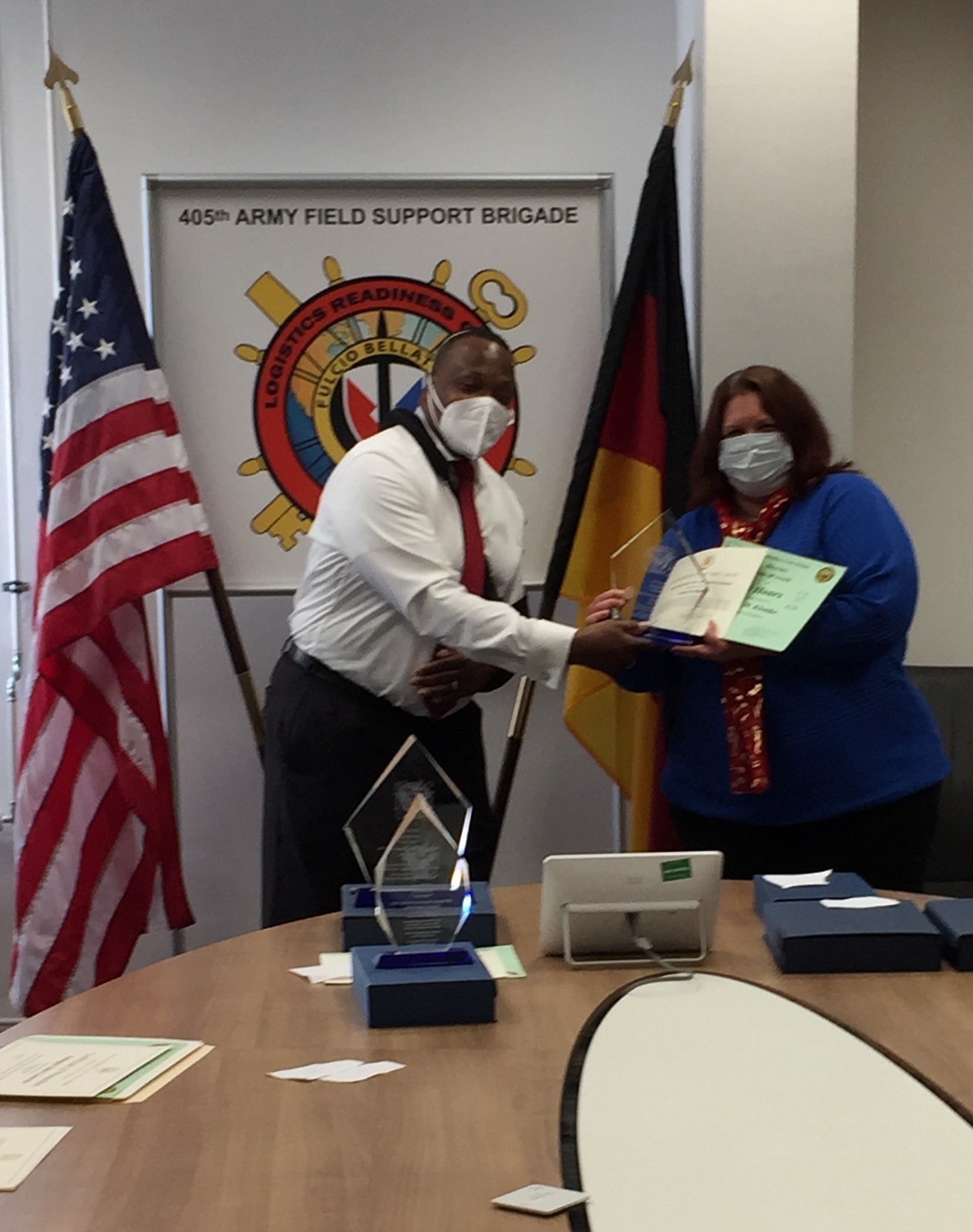 LRC-Stuttgart management program analyst loves coming to work ...