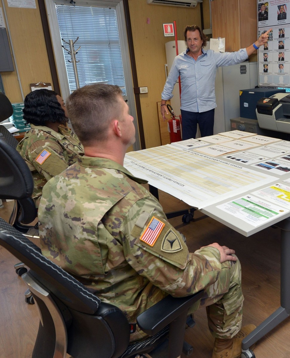 General’s driver in Italian army – 31 years later now U.S. Army ...