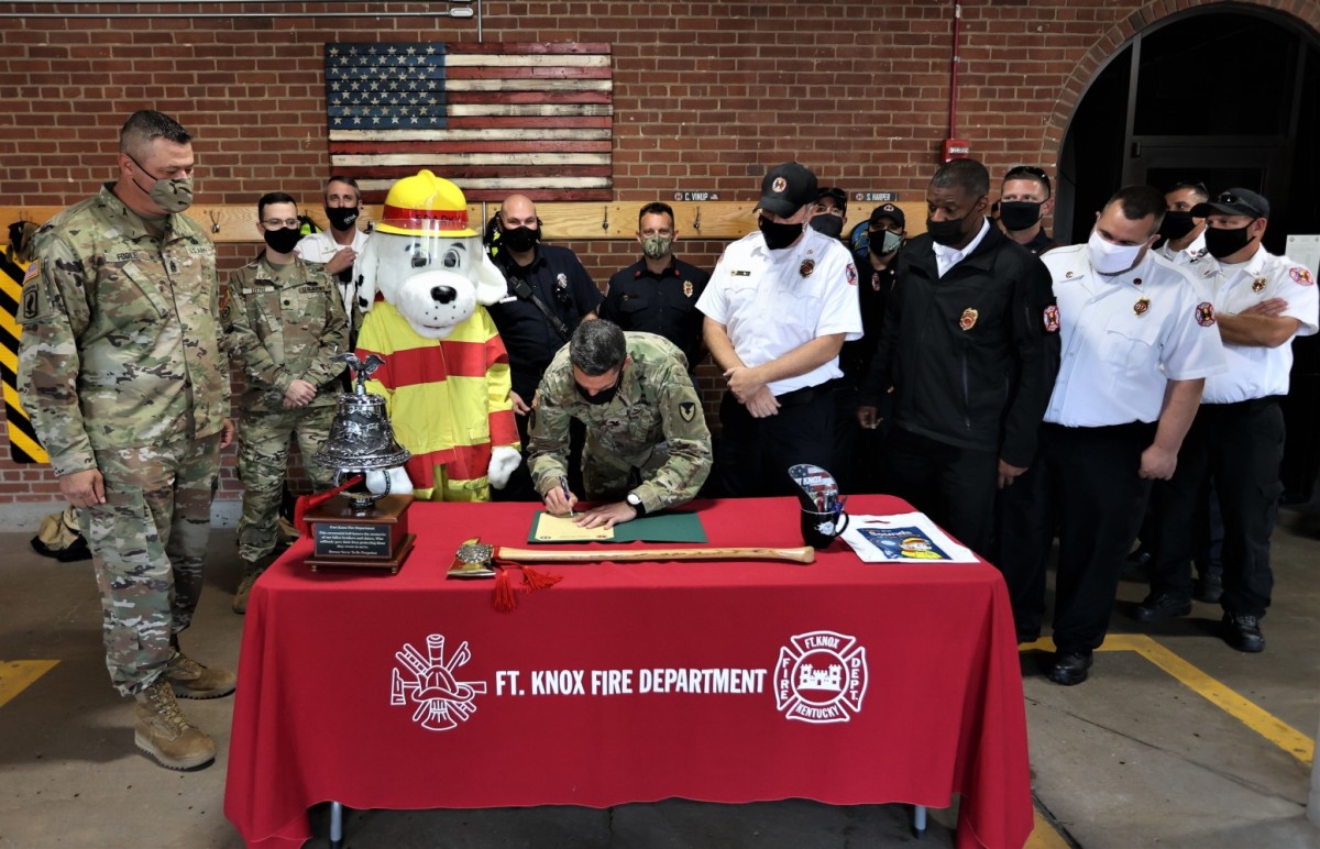 Fire Prevention Proclamation signed in accordance with more than ...