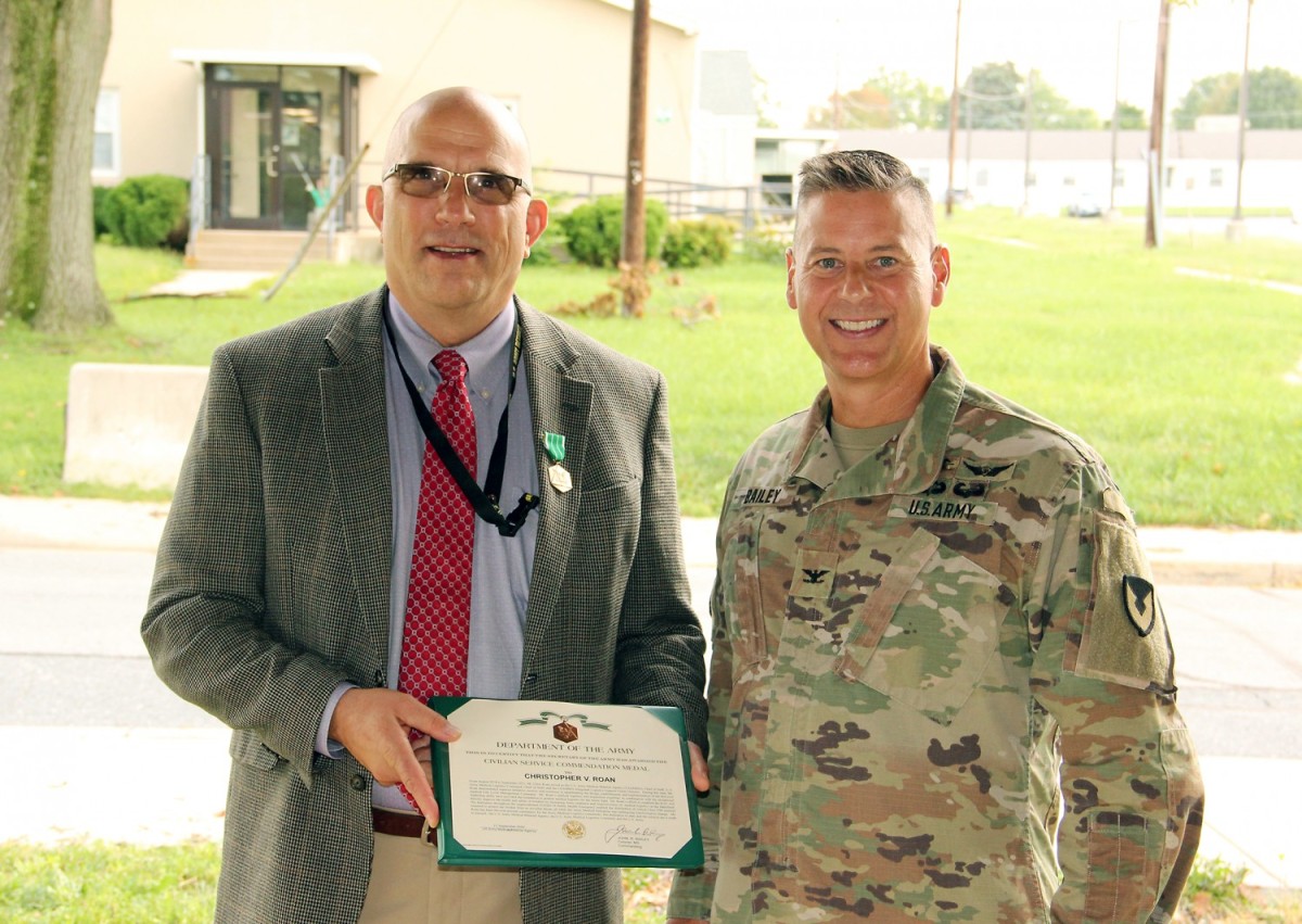 Army medical logistics leader recognized after nearly 40-year career ...