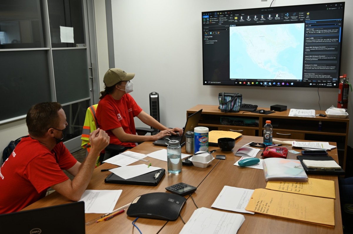 New USACE engineer learns on the job while supporting Hurricane Ida ...
